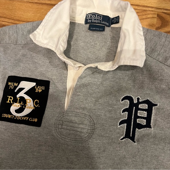 Polo Ralph Lauren | Shirts | Mcm Polo Ralph Lauren Rugby Polo Shirt Rlpc Patch Rare | Poshmark